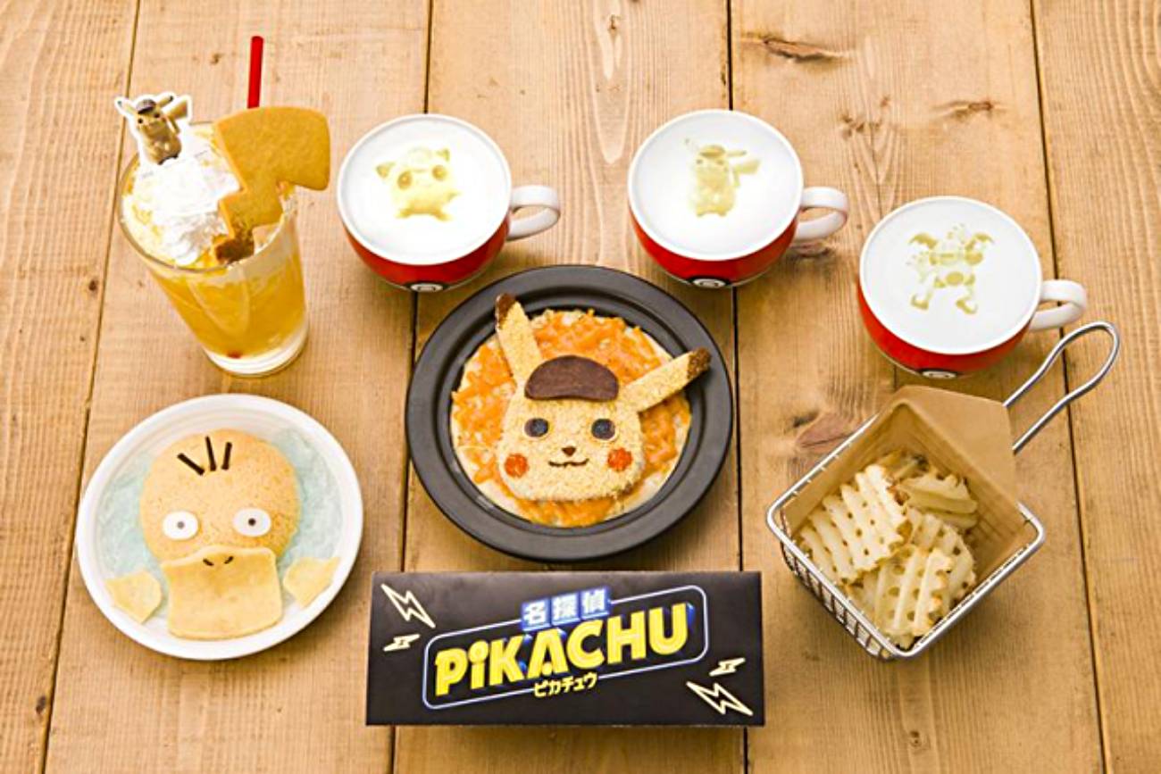 Pokémon Café New ‘Detective Pikachu’ Menu in Tokyo - Asia Trend