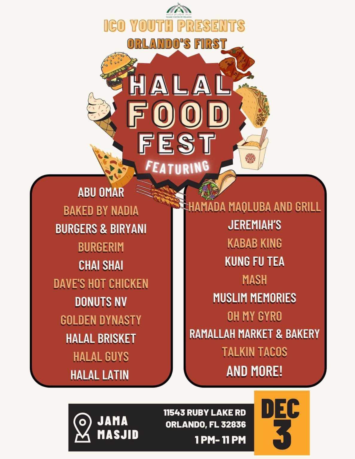 Orlando celebrates first annual Halal Food Festival - Asia Trend