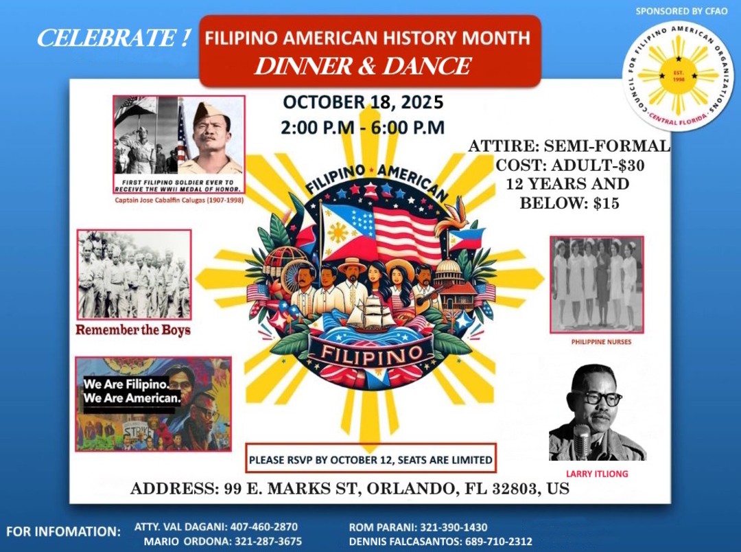 Filipino American History Month Dinner & Dance - Asia Trend