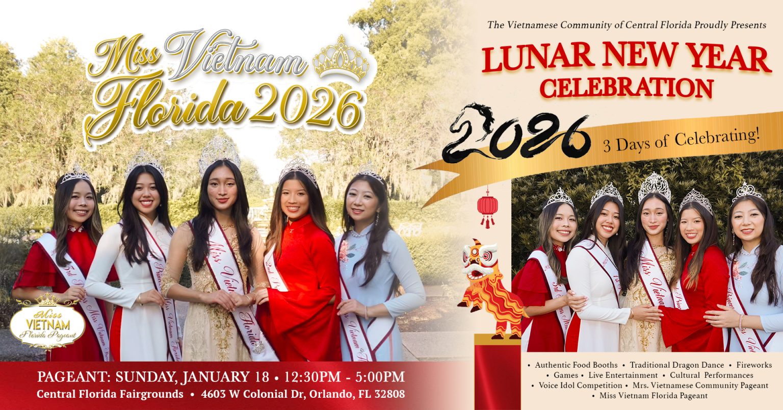 Miss Vietnam Florida Pageant 2026 - Asia Trend