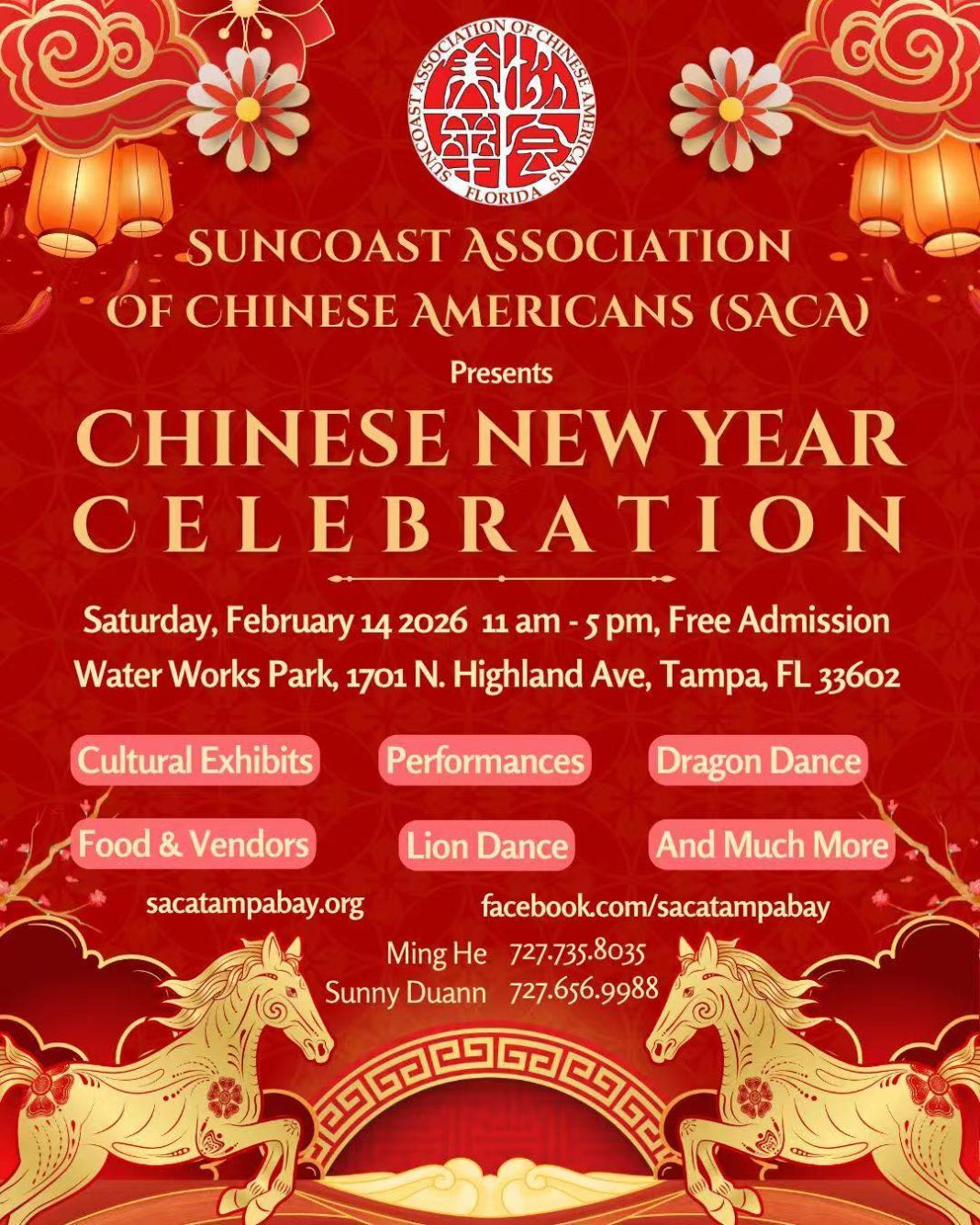 Suncoast Association of Chinese Americans Chinese New Year Celebration ...
