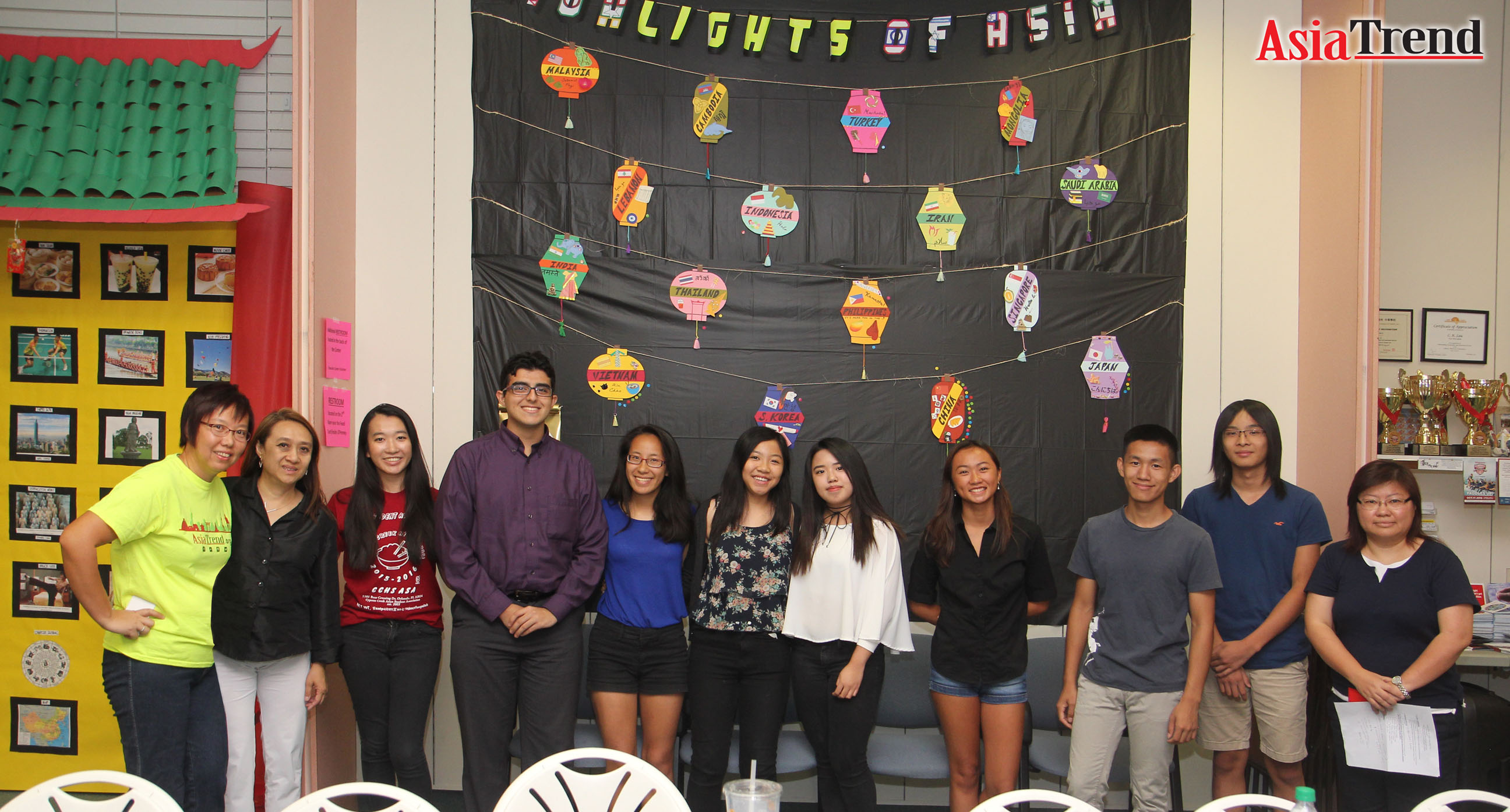 REACH of Central Florida decorated 8 walls at Asia Trend Community ...